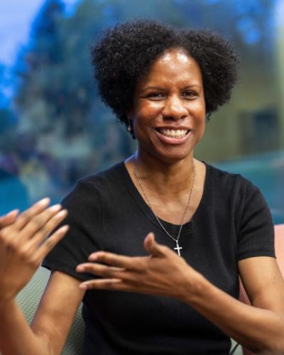 Professor, author, and textile artist Riché Richardson explores the ...